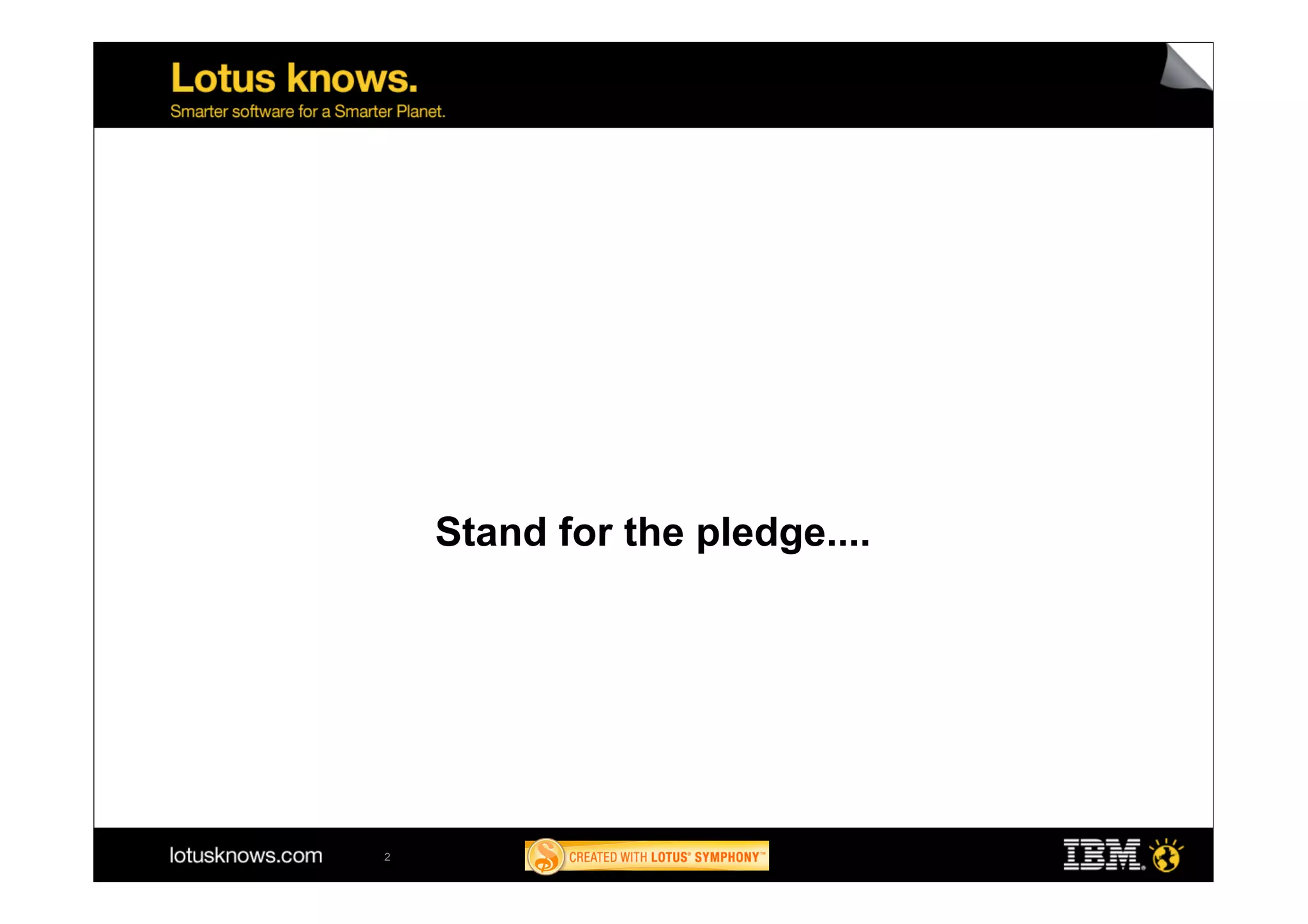 Lotusphere 2008 Worst practices | PPT