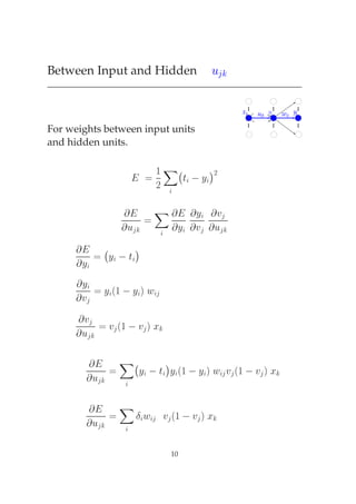The Back Propagation Learning Algorithm | PDF