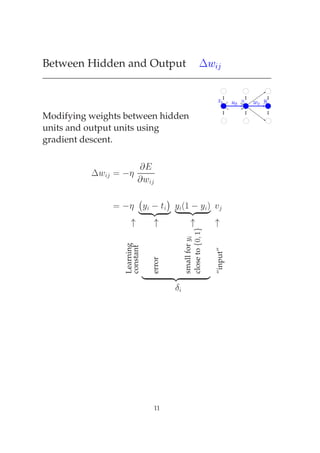 The Back Propagation Learning Algorithm | PDF