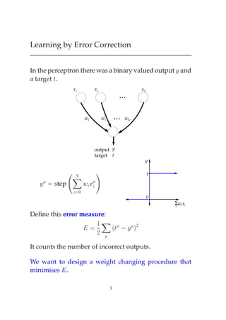 The Back Propagation Learning Algorithm | PDF