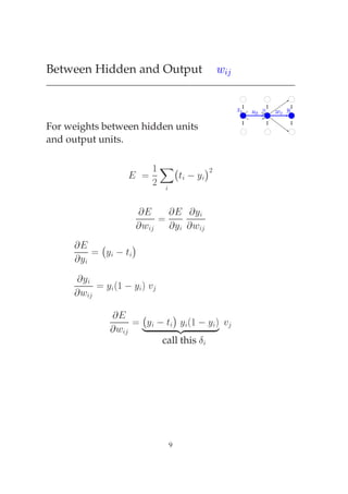 The Back Propagation Learning Algorithm | PDF