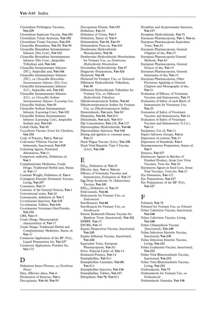 Bp2015 vet index - novabooks | PDF