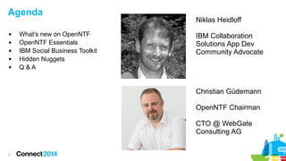 IBM Connect 2014 - BP207 - Don’t Reinvent the Wheel - (Re)use Open Source Software From OpenNTF ...