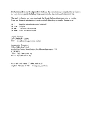 Bp2140 evaluation of superintendent ssd | PDF