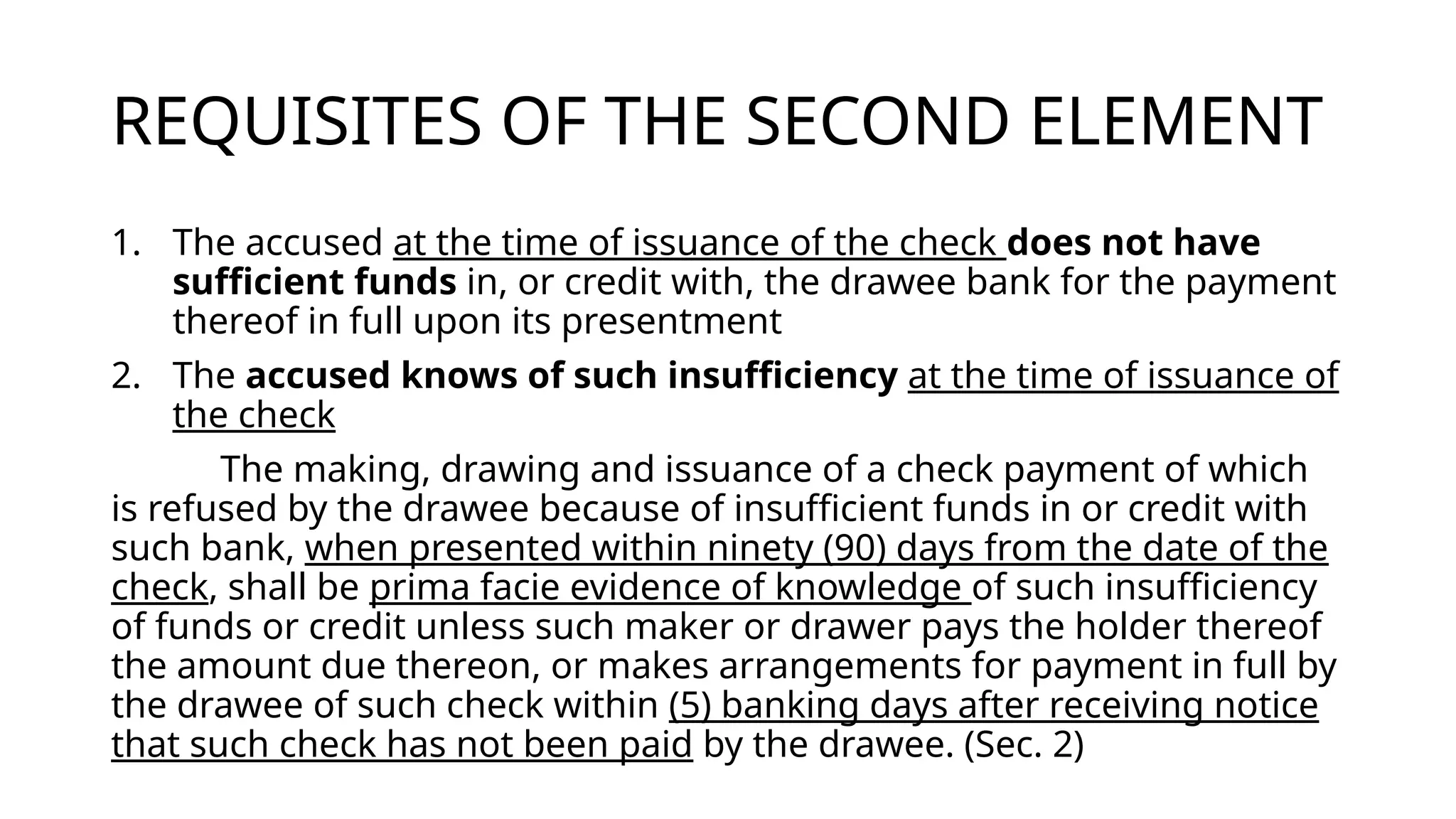BP Blg. 22 or the Anti-Bouncing Checks Law and Estafa | PPTX