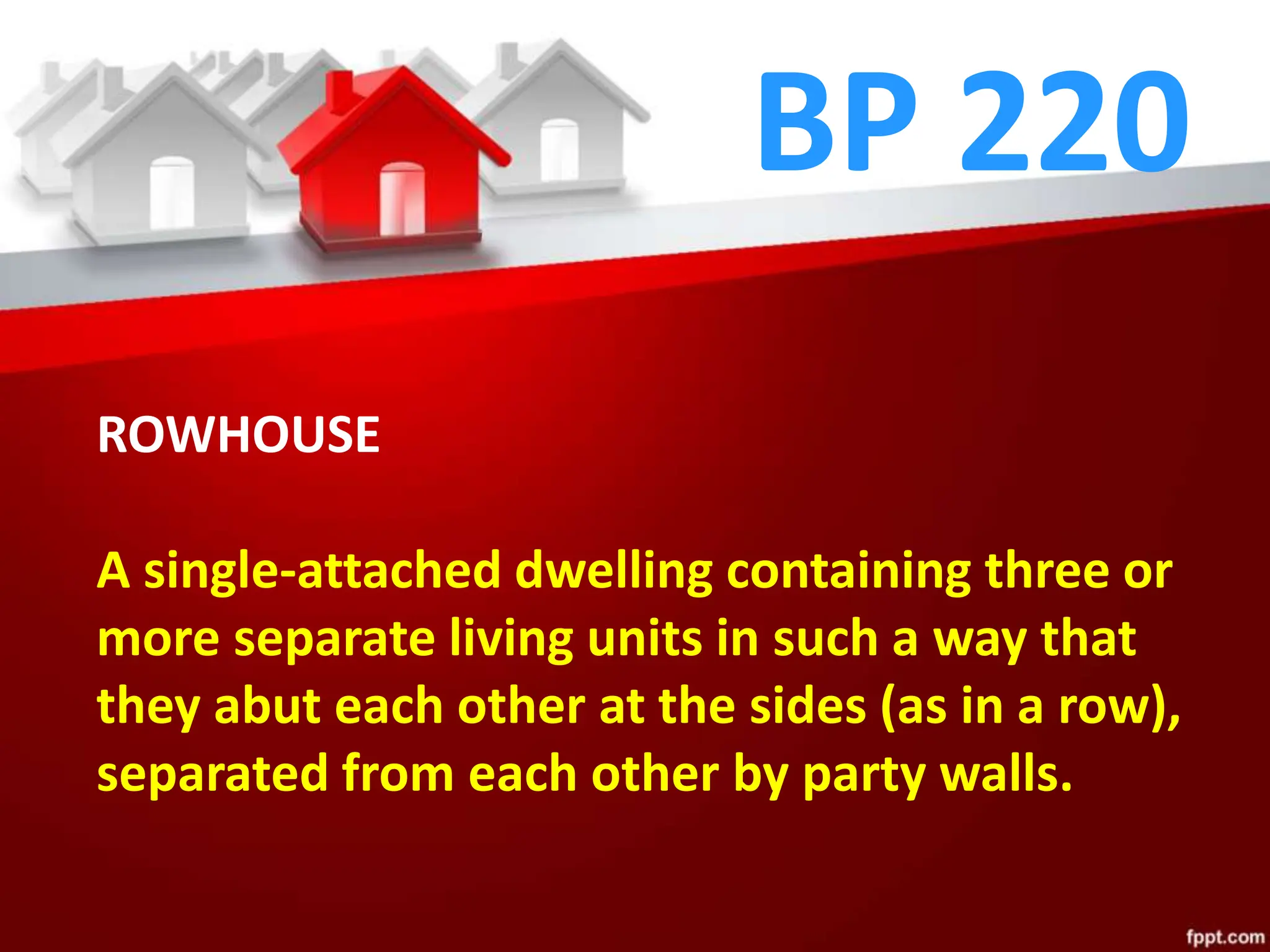 revised implementing rules and regulations for bp 220 ... - dhsud | PPTX