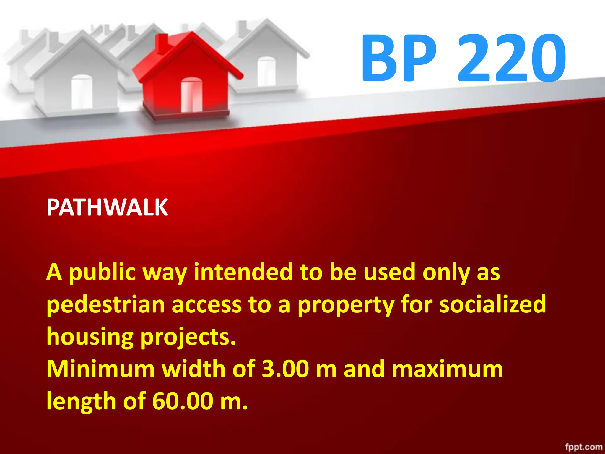 revised implementing rules and regulations for bp 220 ... - dhsud | PPTX