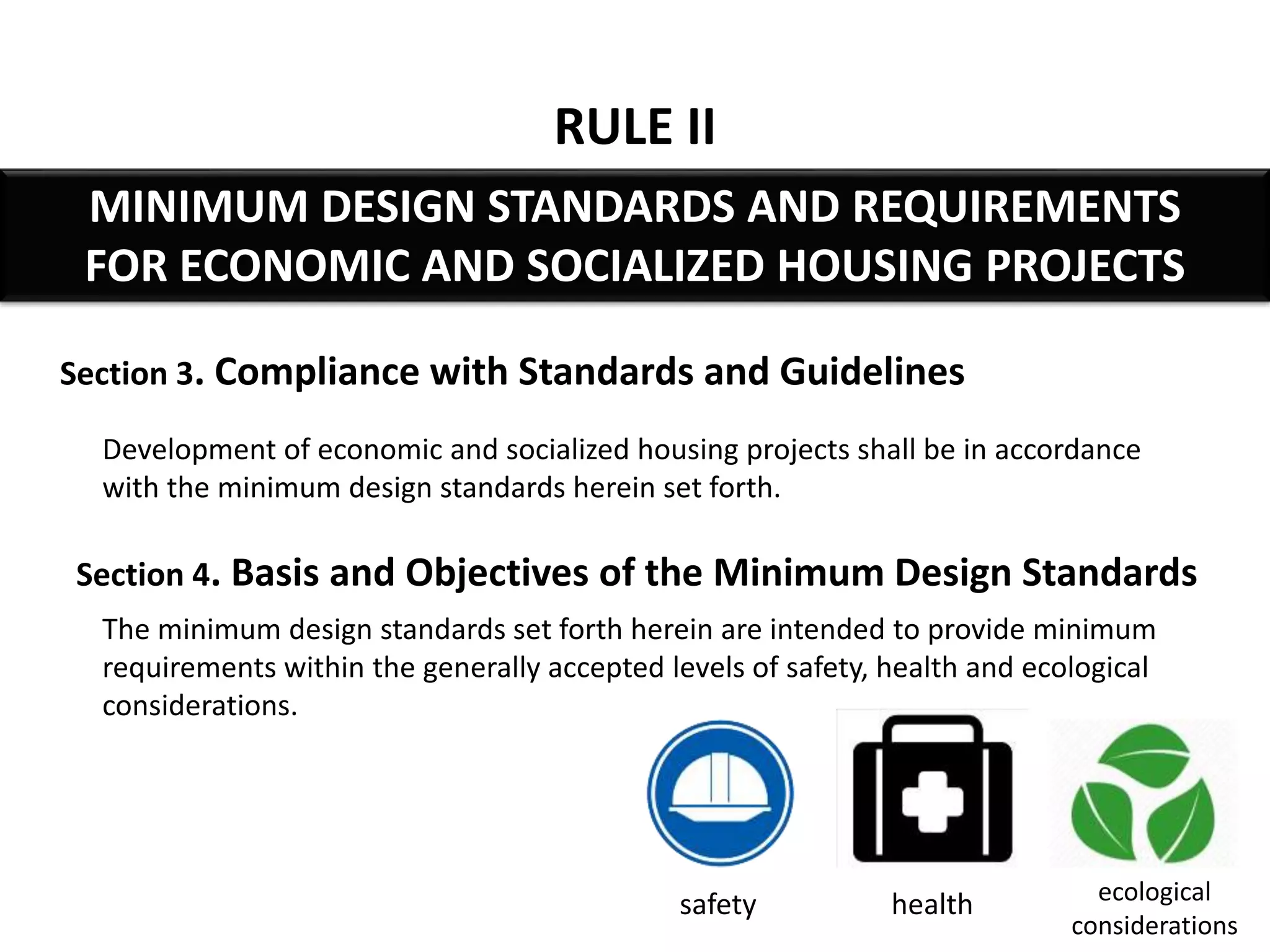 Economic and Socialized Housing BP 220 (02) | PPTX