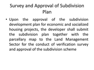 Economic and Socialized Housing BP 220 (04) | PPTX
