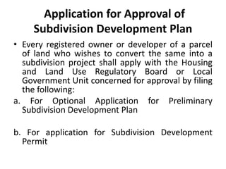 Economic and Socialized Housing BP 220 (04) | PPTX