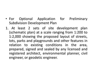 Economic and Socialized Housing BP 220 (04) | PPTX