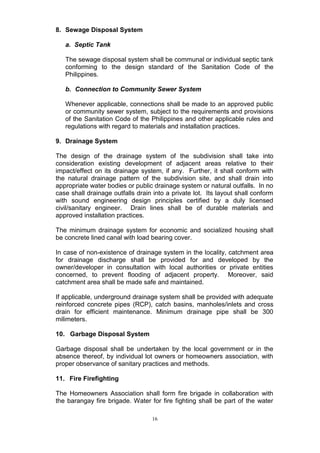 BP 220 Standards and Technical Requirements for Economic and Socialized Housing Projects Revised ...