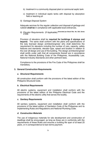 BP 220 Standards and Technical Requirements for Economic and Socialized ...