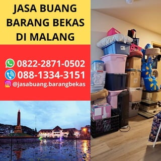 Jasa Buang Barang Bekas BUKAN jasa deep cleaning Greenland at Tidar ...