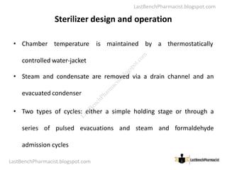 What is Gaseous Sterilization? (BP303T) | PPT