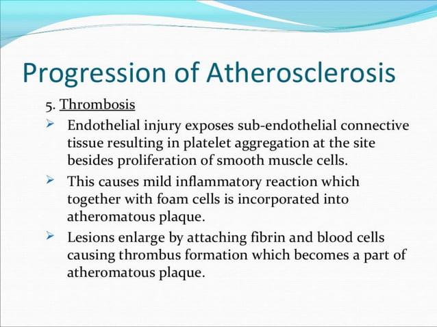 Atherosclerosis Pathophysiology | PPT