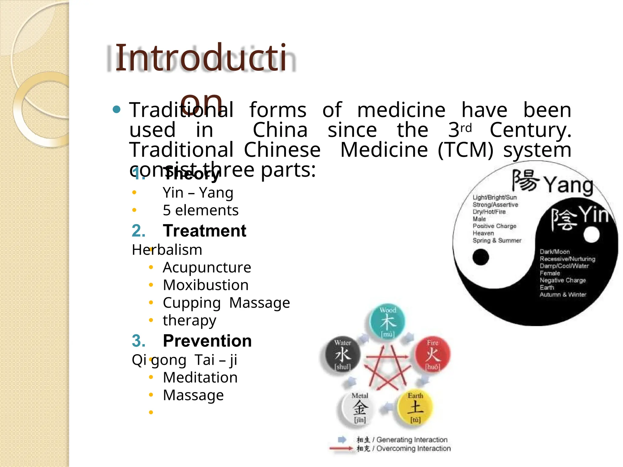 3rd sem B.Pharm Chinese medicinal Treatment | PPT