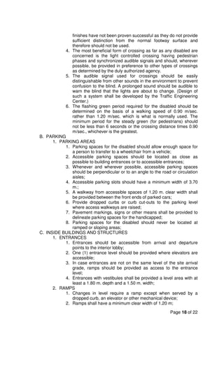 Bp 344 act to enhance the mobility of disabled persons | PDF