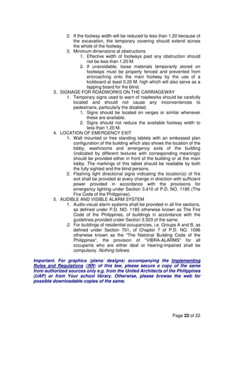 Bp 344 act to enhance the mobility of disabled persons | PDF