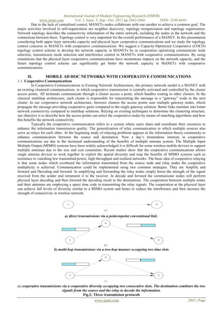 Reduction of Topology Control Using Cooperative Communications in Manets | PDF | Computer ...