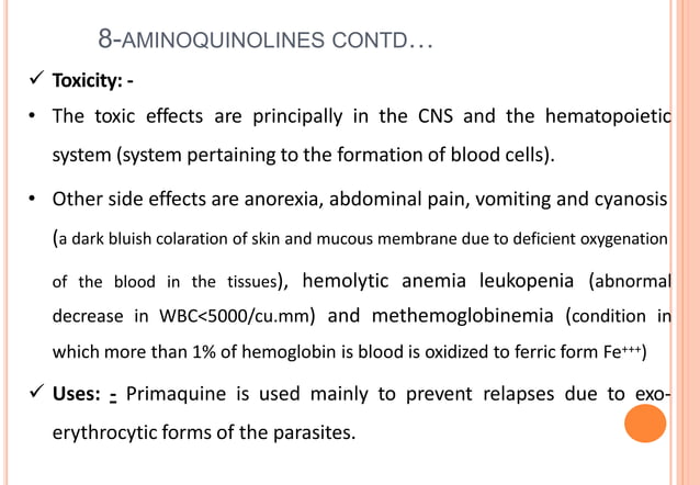 Medicinal Chemistry Antimalarial drugs 2.pptx