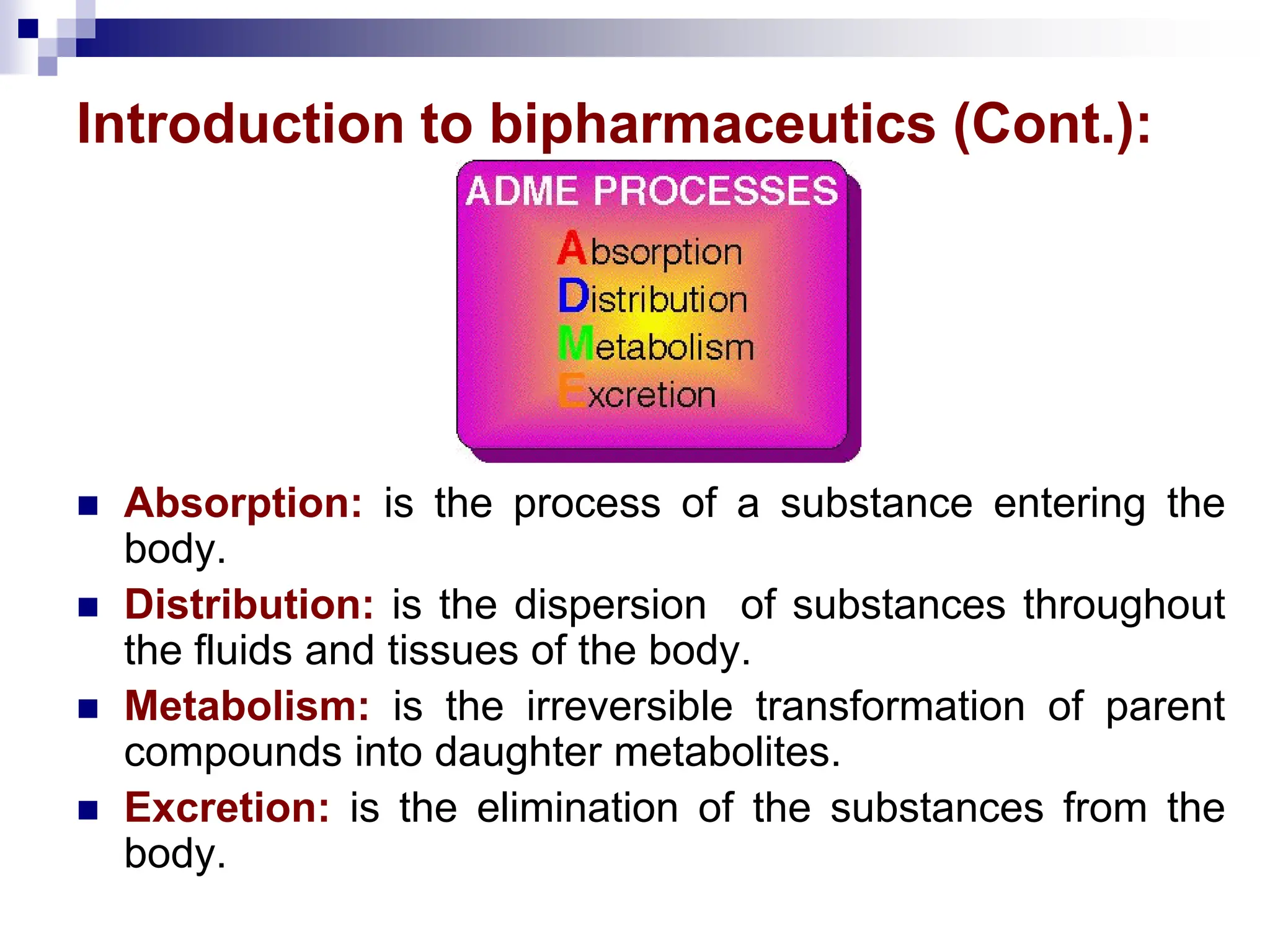 biopharmaceuticsand pharmacokinetics ppt | PDF