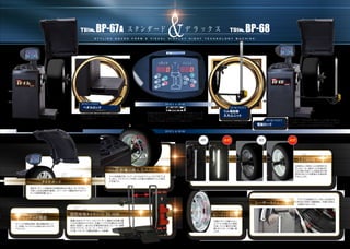 東洋精器工業 ホイールバランサー TRIM BP-68/68W TOYO SEIKI | PDF