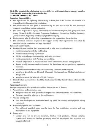 industrial pharmacy chapter 1: pilot plant scale up techniques | PDF