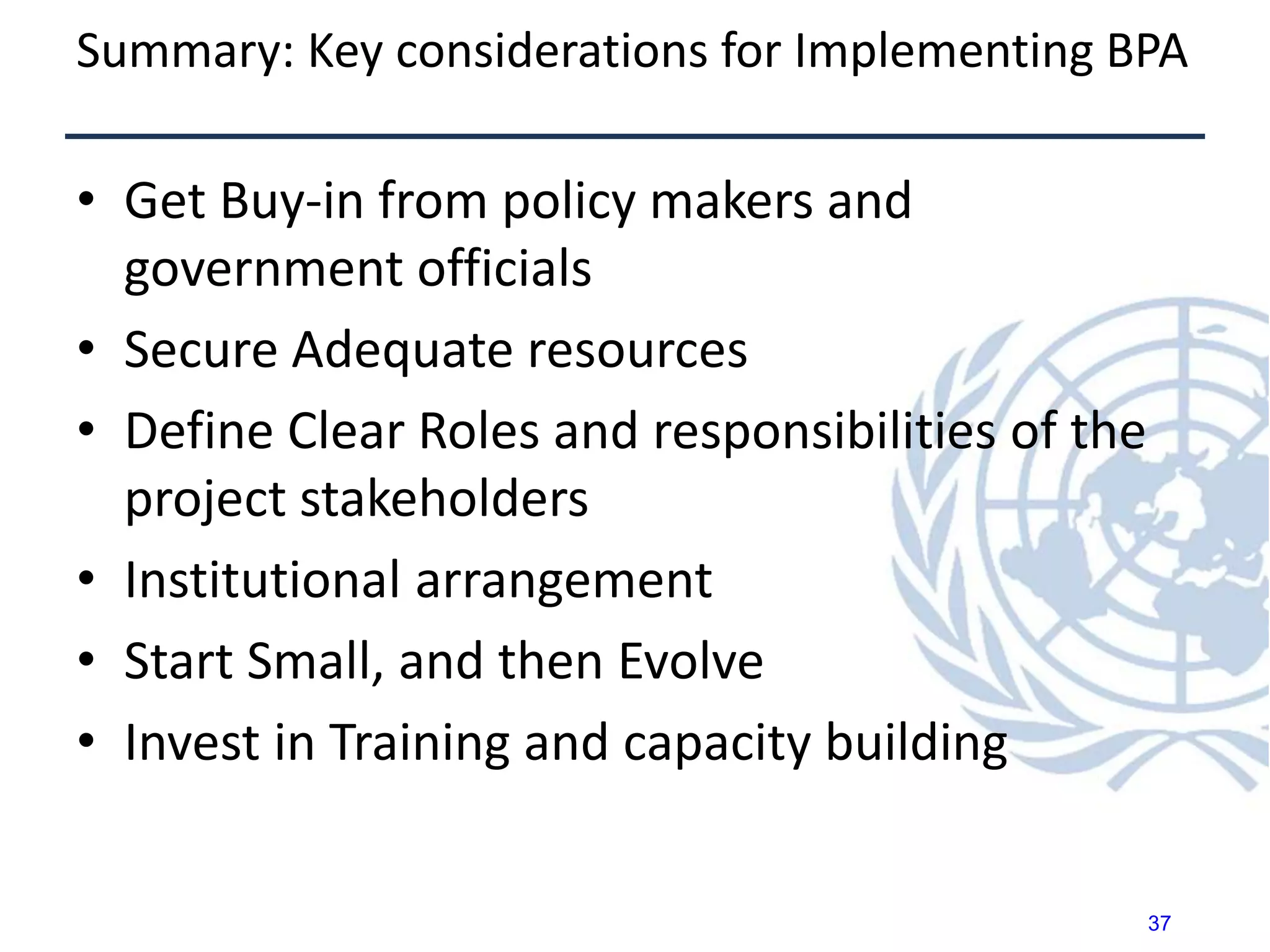 Business Process Analysis to Simplify Trade Procedures | PPTX