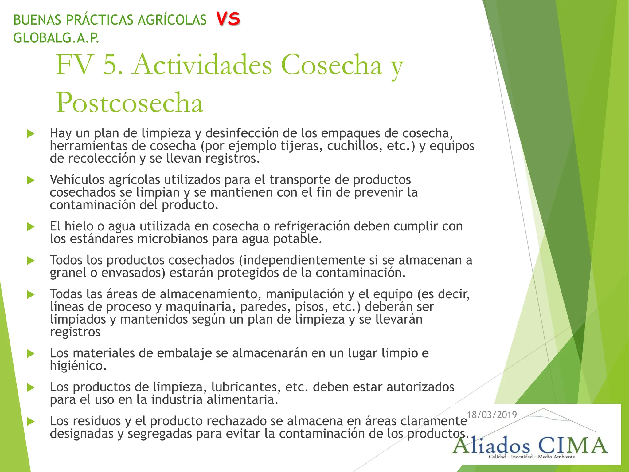 buenas practicas agricolas BPA para alimentos pptx | PPTX