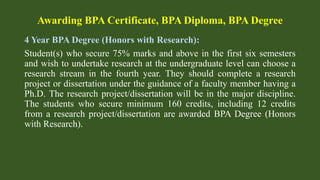 Visva Bharati University BPA 4 Years Course-NEP 2020.pptx