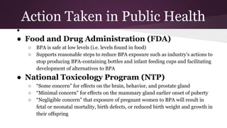 Bpa and fetal health outcomes group 2 final | PPTX