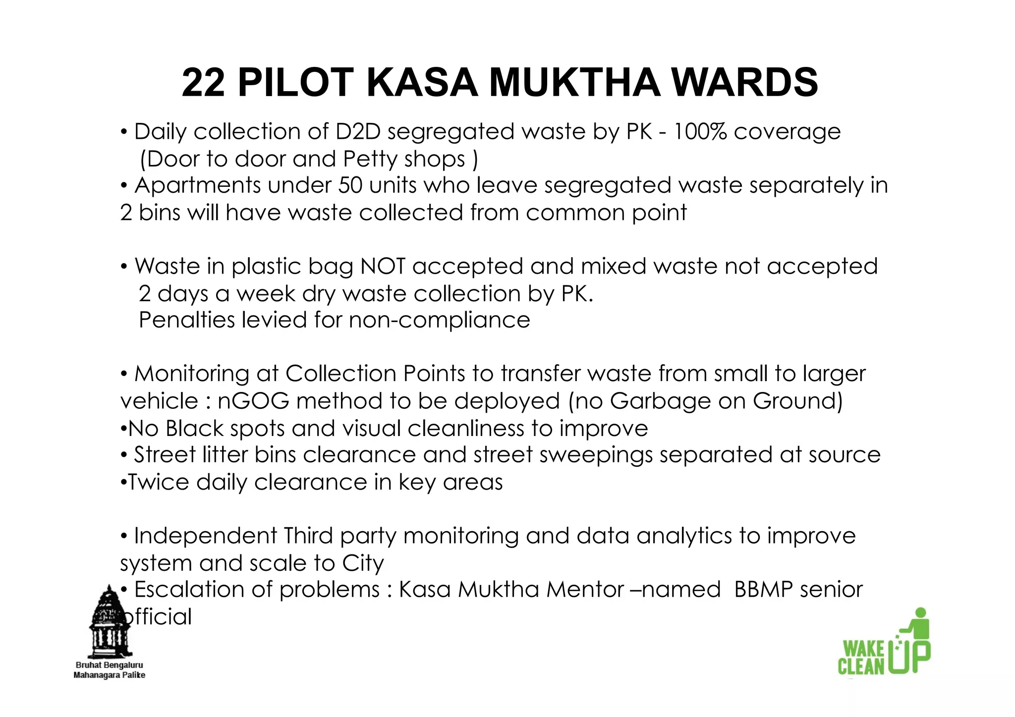 What is Kasa Muktha (Zero Garbage) | PDF