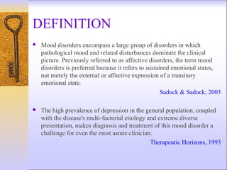 BIPOLAR MOOD DISORDERS ppt.............. | PPT