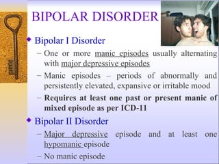 BIPOLAR MOOD DISORDERS ppt.............. | PPT