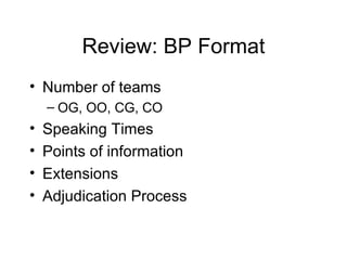BP Adjudication - Kiran | PPT