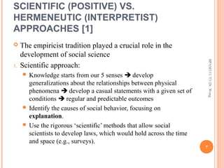 Theory of Knowledge & Research Methodology | PPT