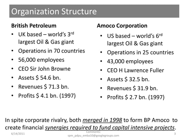 Bp Amoco (case study) | PDF
