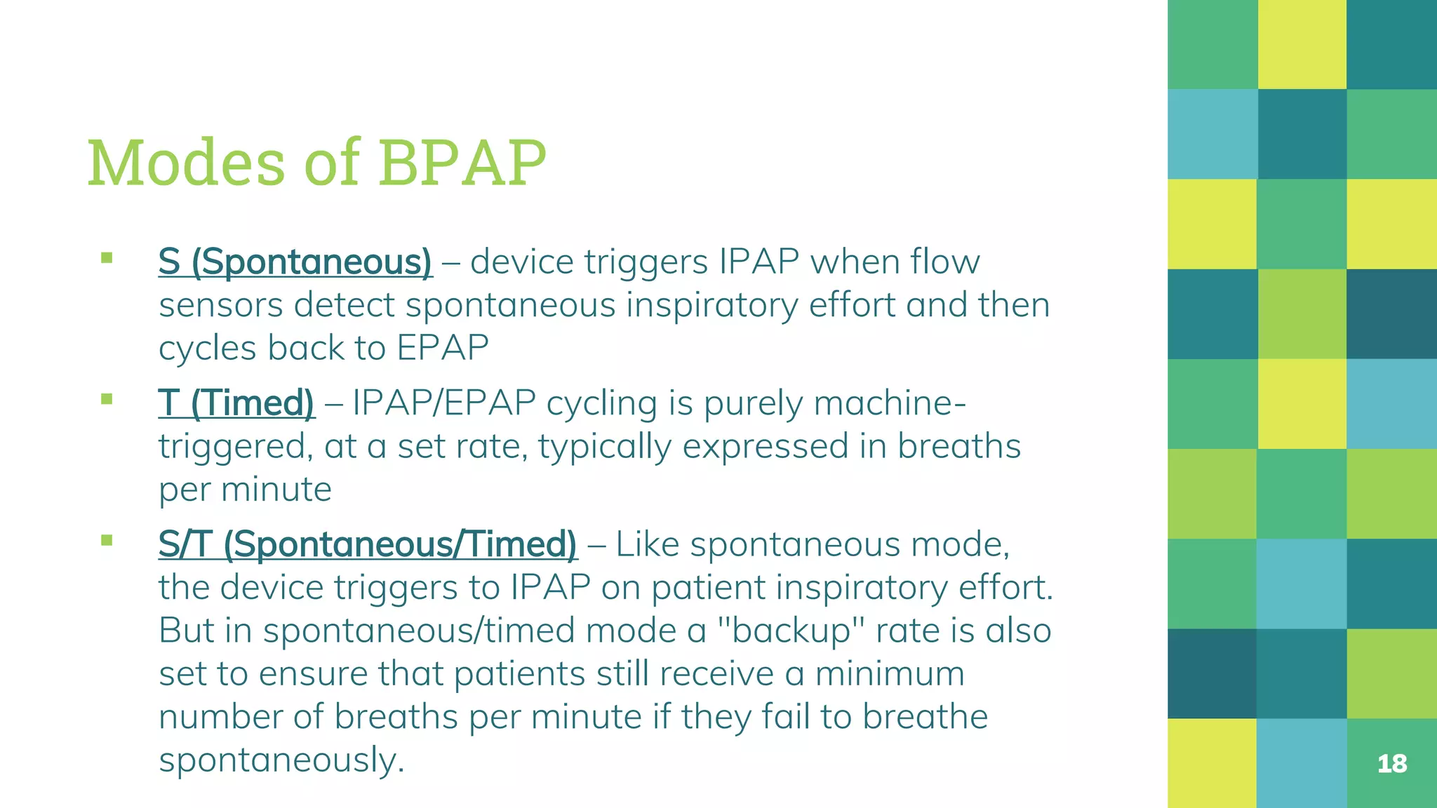 Bpap (bi level positive airway pressure) | PDF