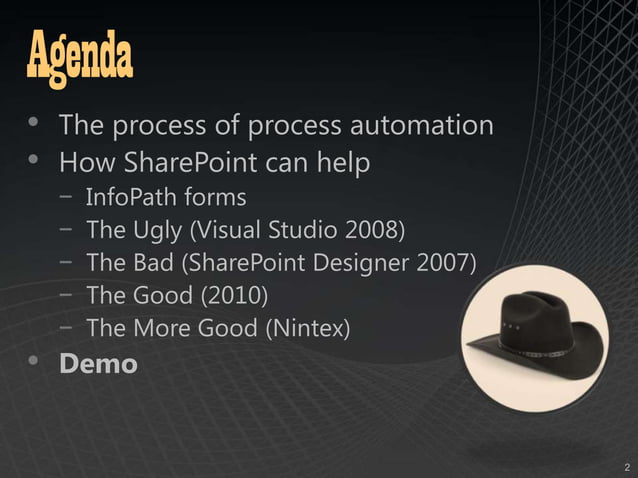 Business Process Automation with SharePoint & Workflow - The Good, the ...