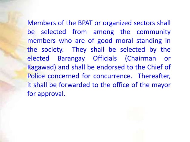 BPAT lecture for Online PCR Executives | PPTX