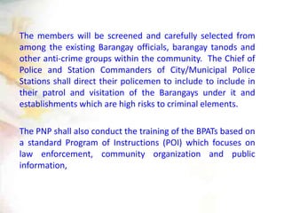 BPAT lecture for Online PCR Executives | PPTX