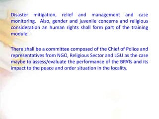 BPAT lecture for Online PCR Executives | PPTX