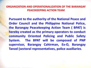 BPAT lecture for Online PCR Executives | PPTX