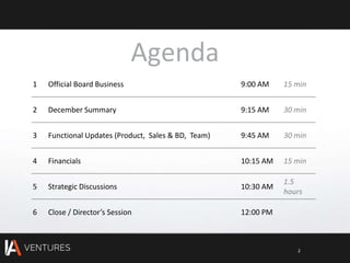 Board Deck template | PPTX | Business Accounting & Finance | Business