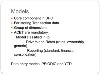BPC 10.1 basics | PPTX