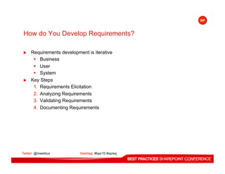 How to Best Gather Requirements for SharePoint Projects | PDF