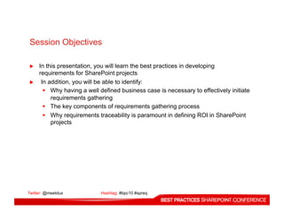 How to Best Gather Requirements for SharePoint Projects | PDF