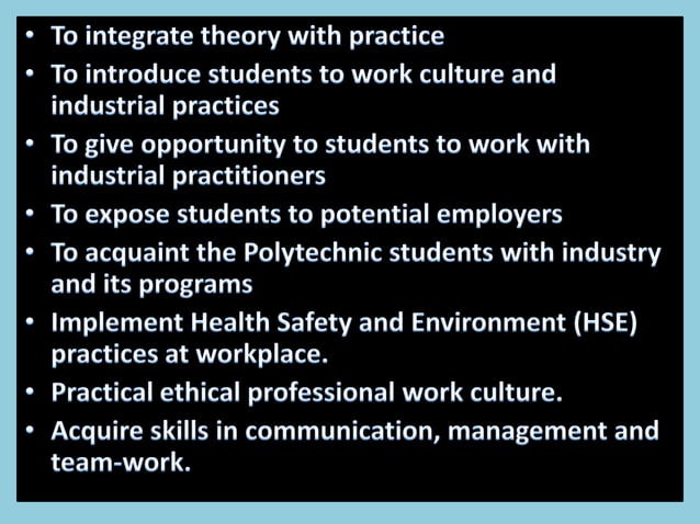 Industrial training presentation | PPTX | Mechanical and Industrial ...