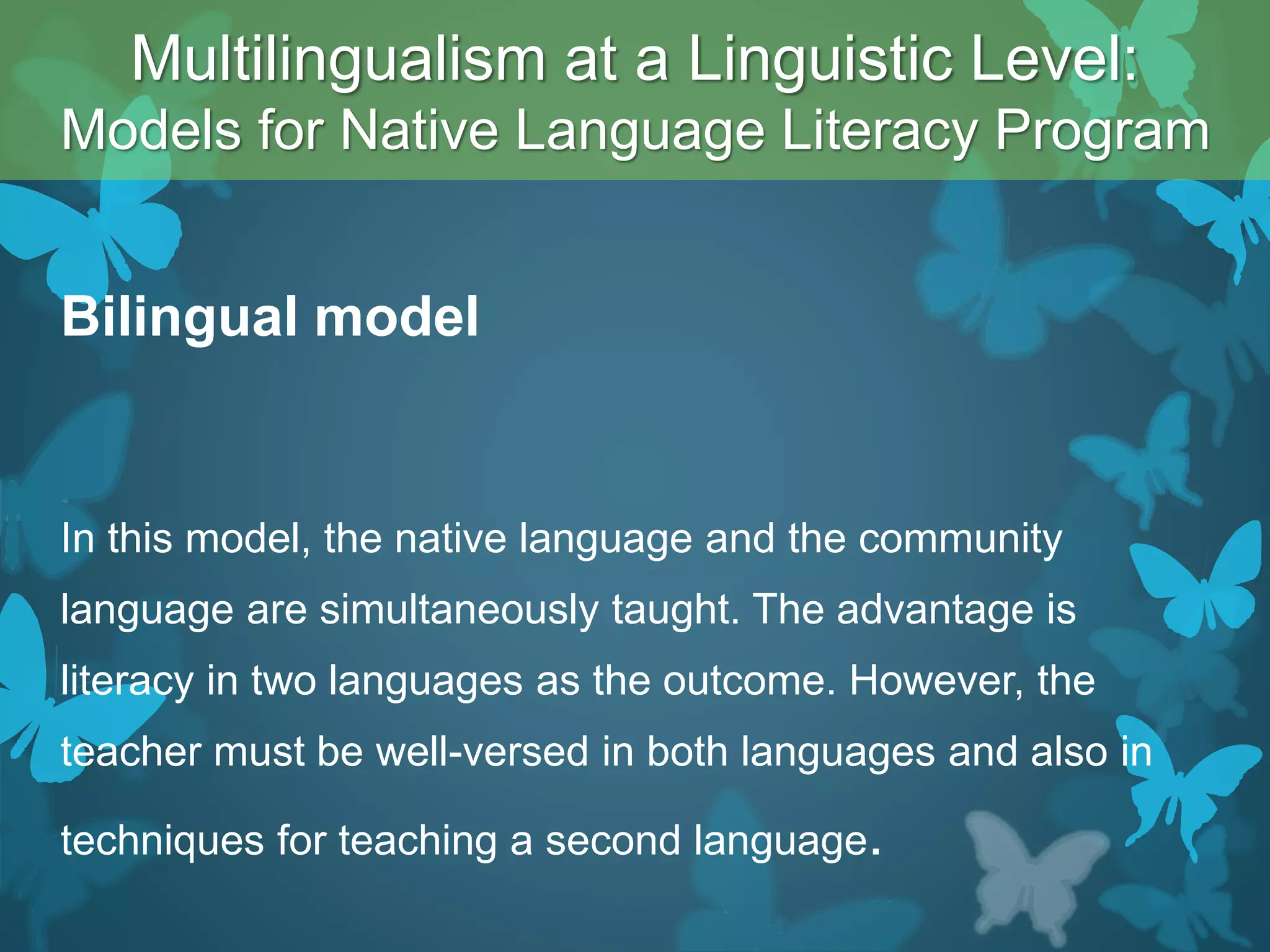 Multilingualism | PPTX